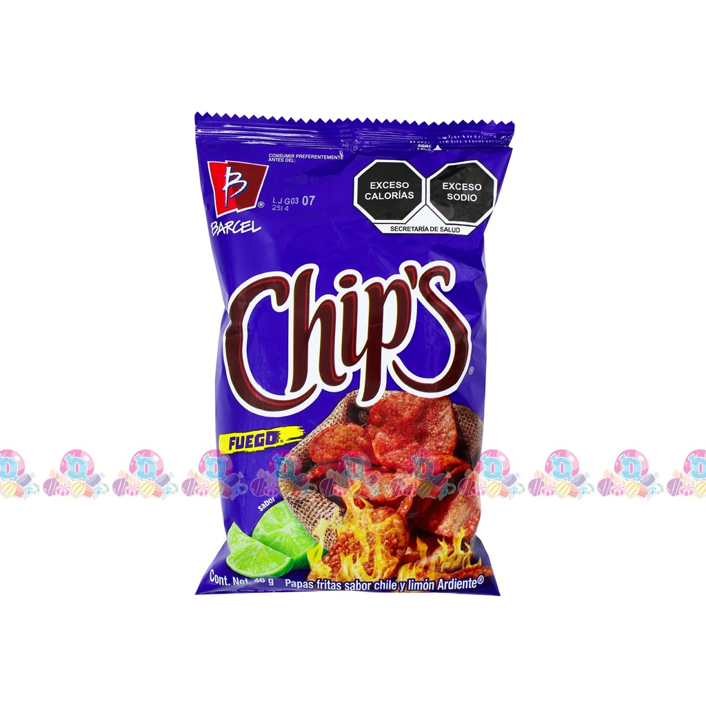 BARCEL CHIPS VM 46g 1s | Dulcería el Descontón