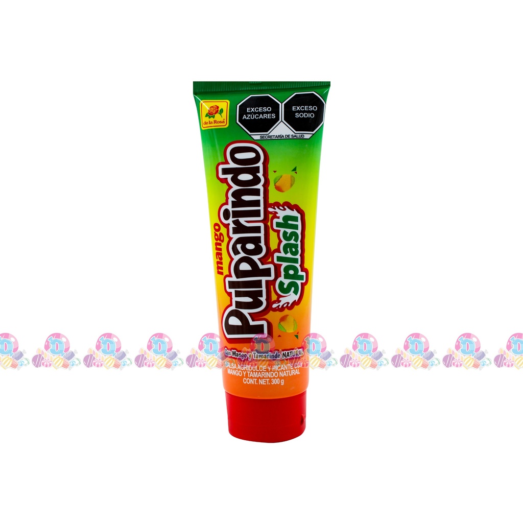 DLR PULPARINDO SPLASH VM 300g | Dulcería el Descontón